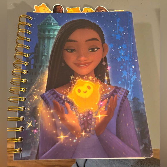 Office | Disney Wish Tabbed Journal Notebook | Poshmark
